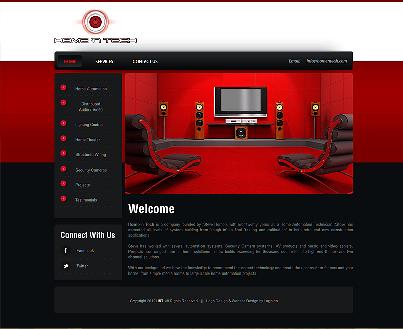 Entertainment Website Design Web Development From 169 By Expert Web 